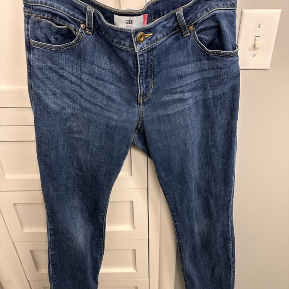 CAbi | Jeans | Cabi Skinny Womens Blue Jeans 4 | Poshmark